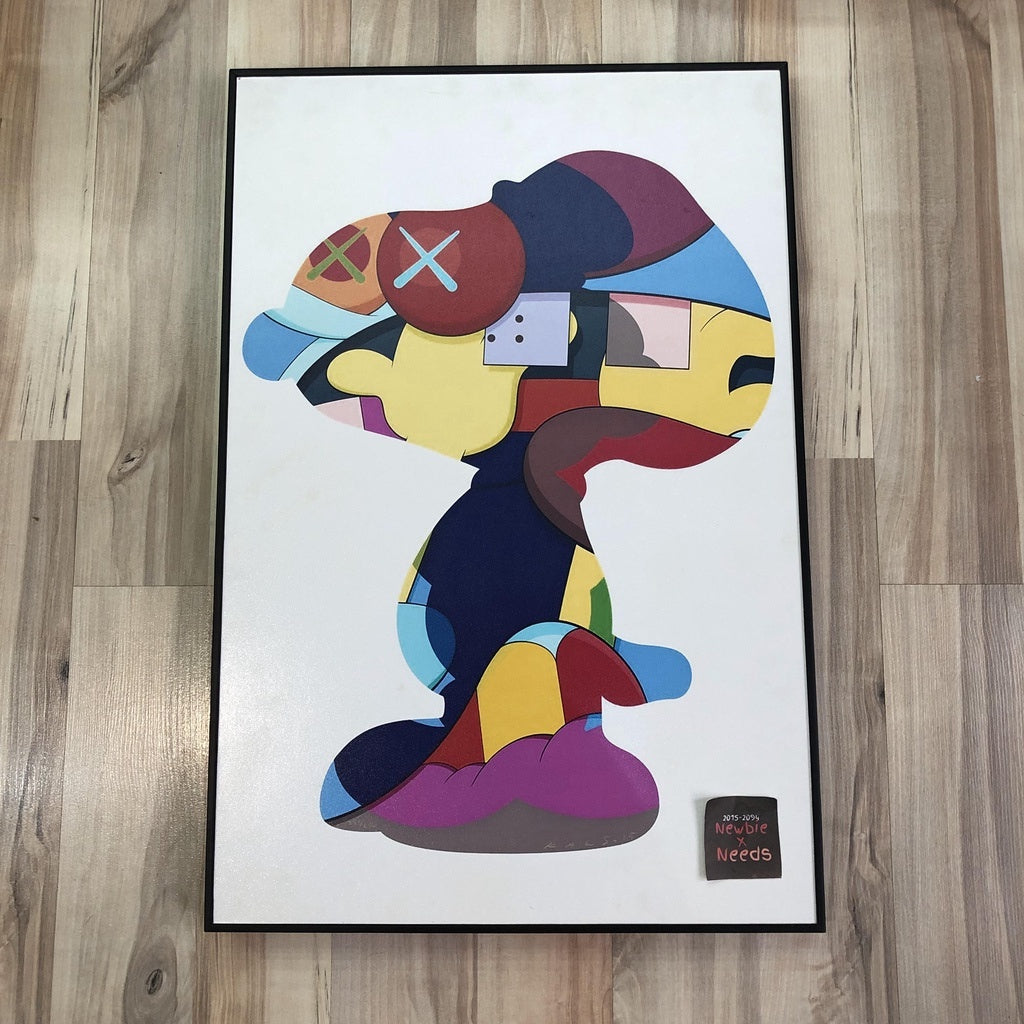 Kaws Snoopy Custom Frame/Bingkai Kaws Snoopy Custom– newbie-x-needs