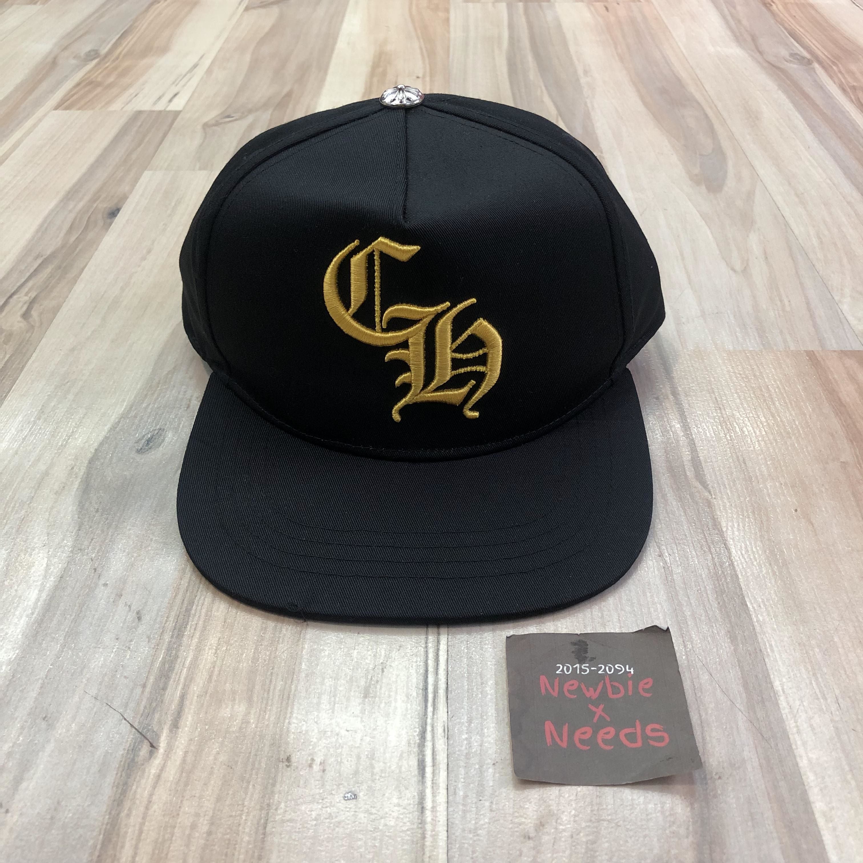 Chrome Hearts CH Cap Black Gold Cap/Topi Chrome Hearts – newbie-x-needs