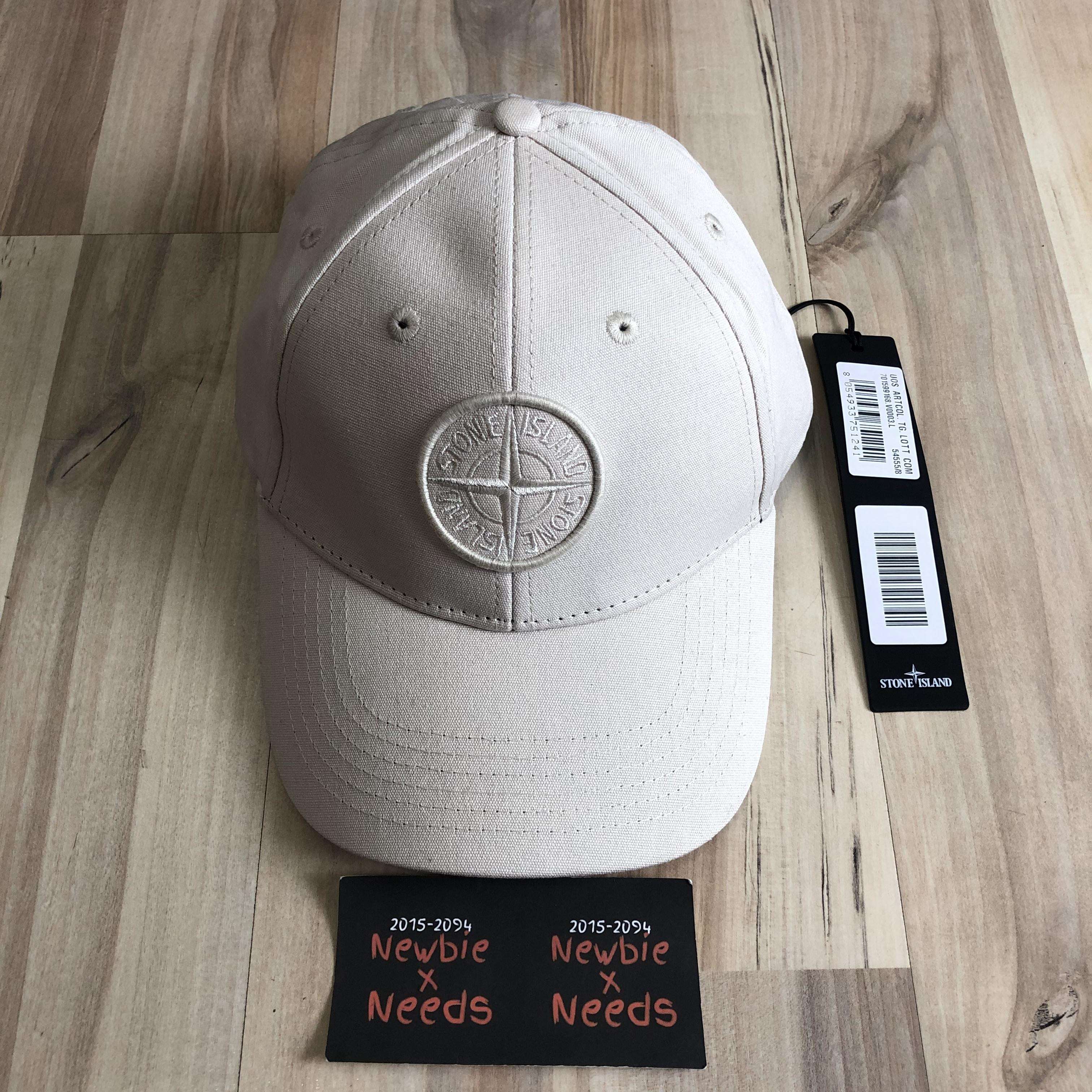 Stone Island Cap Cream / Topi Stone Island Krem – newbie-x-needs